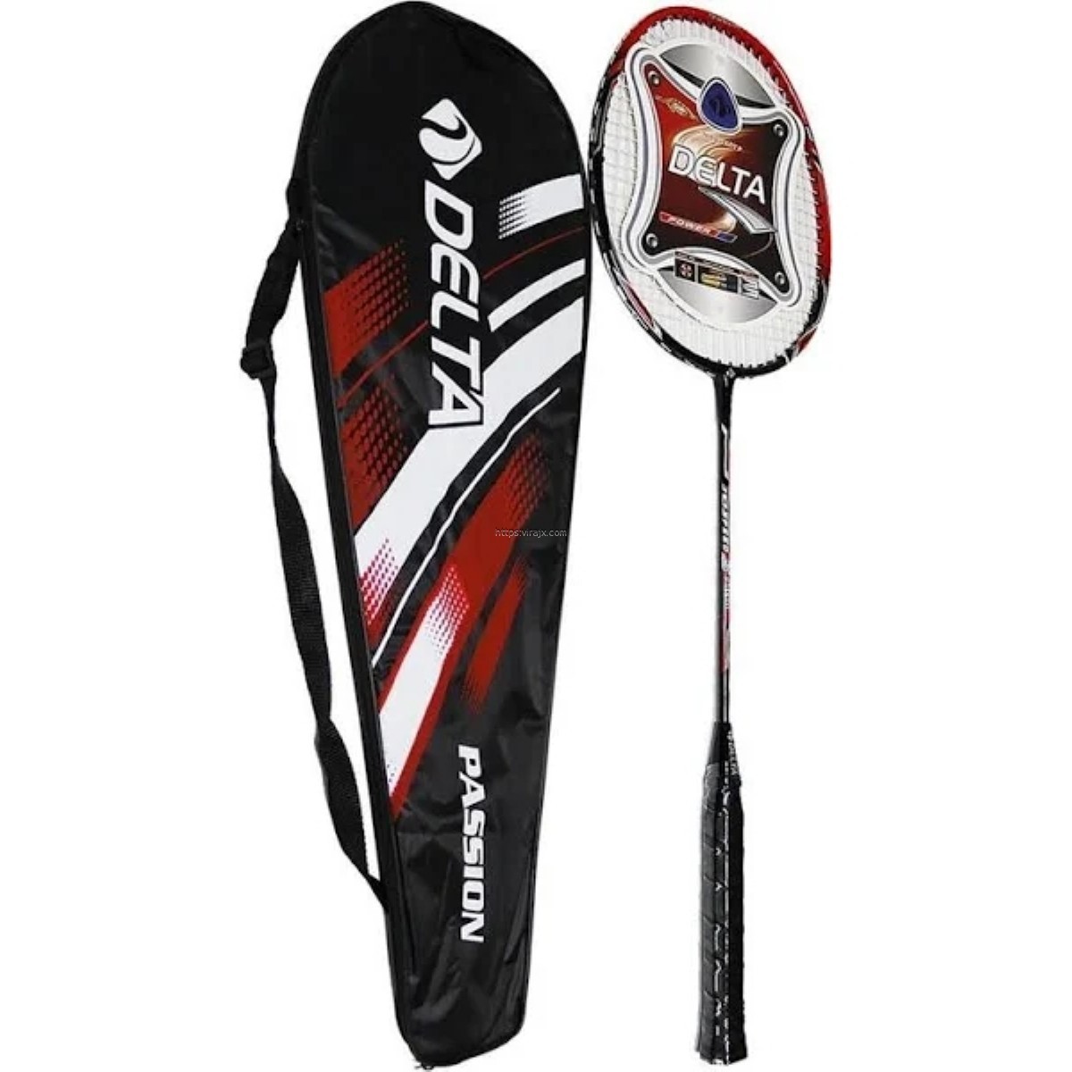 Delta PASSION Fiberglas Badminton Raketi Tek Parça Çantalı